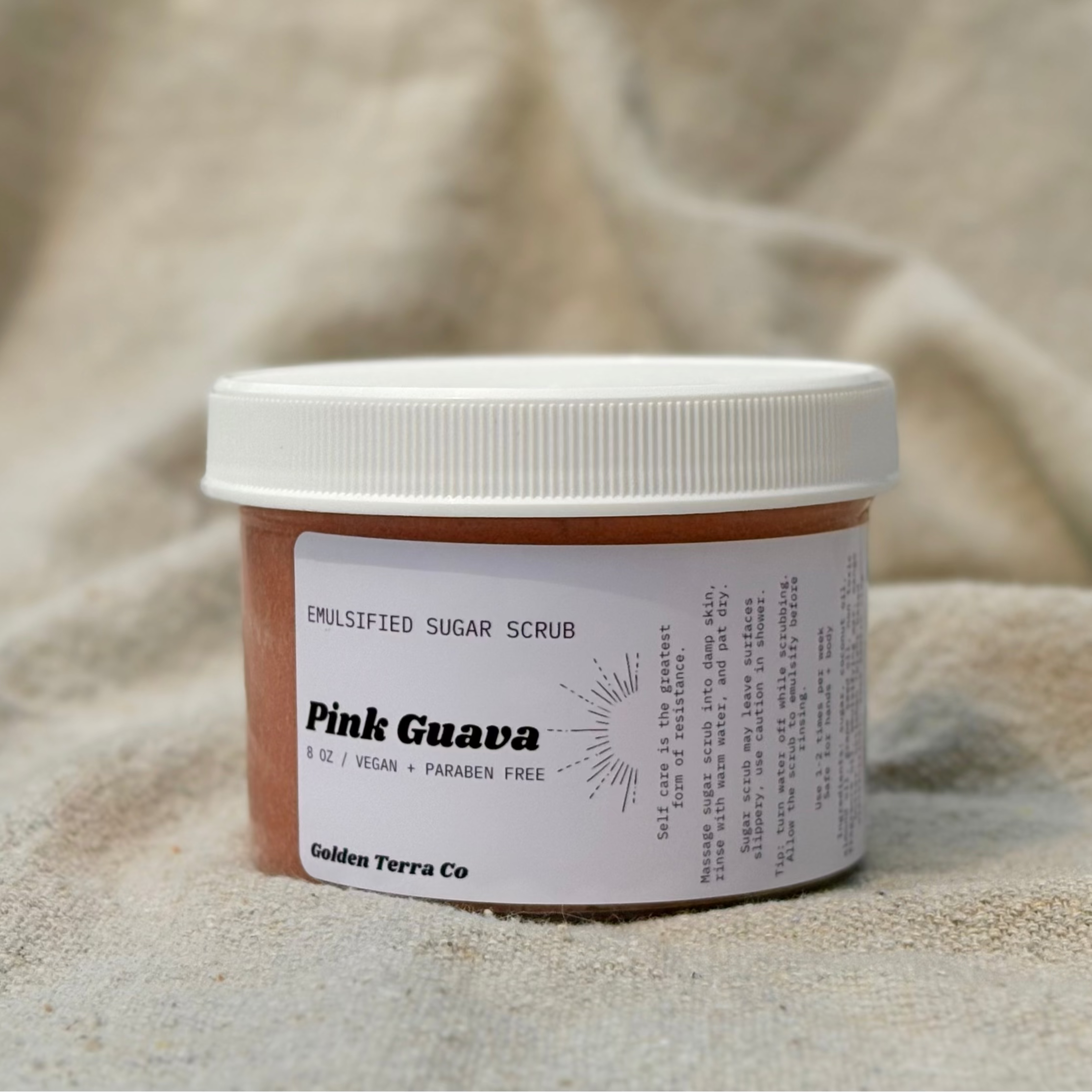 Guava Sugar Scrub – Golden Terra Co